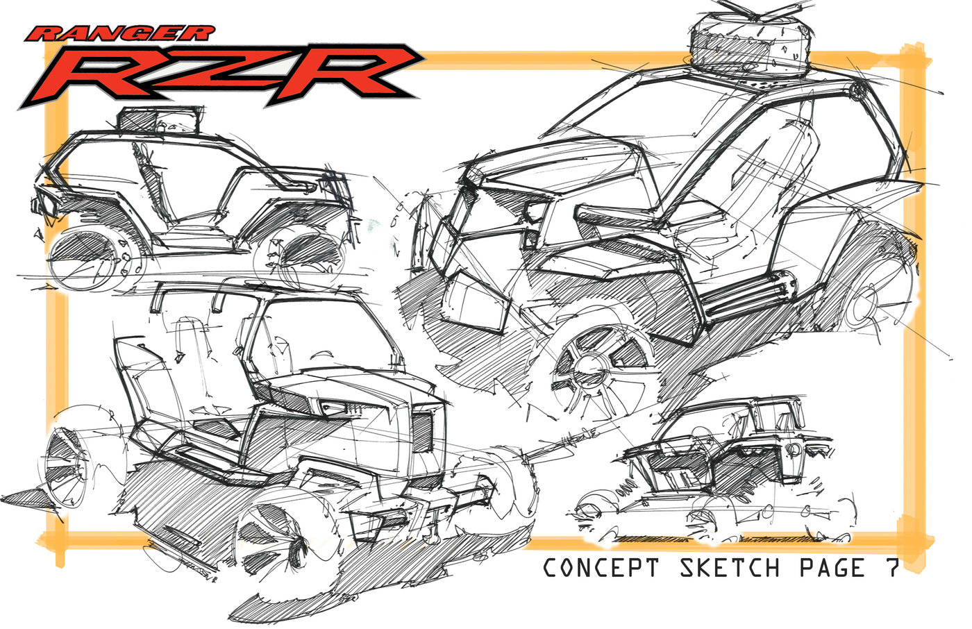 RZR sketches by Bryan Johnson at Coroflot.com
