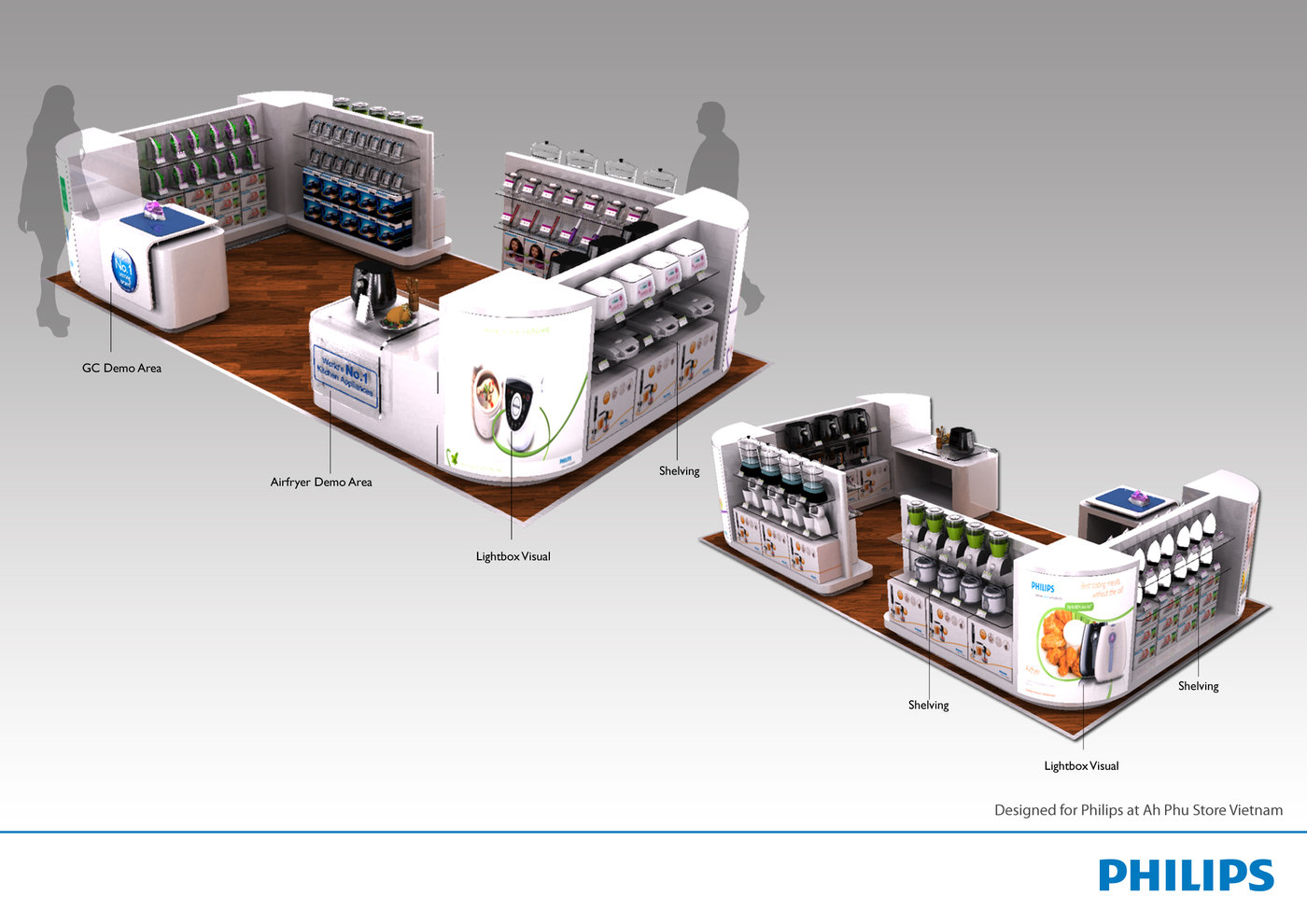 PHILIPS Retail Design by Vicky Riana at Coroflot.com