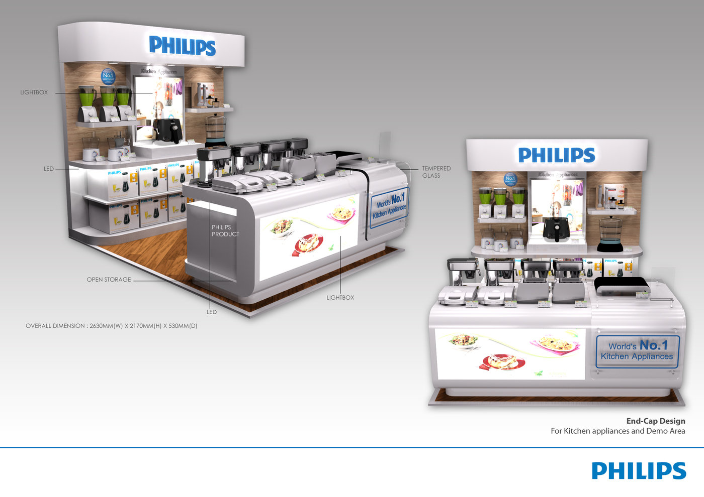 PHILIPS Retail Design by Vicky Riana at Coroflot.com