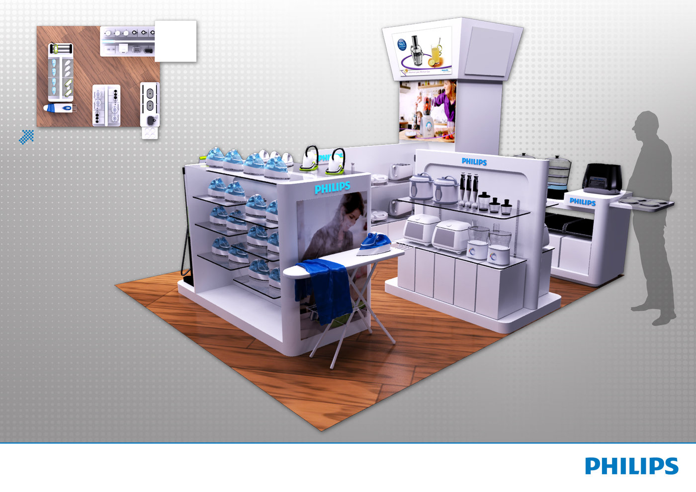 PHILIPS Retail Design by Vicky Riana at Coroflot.com