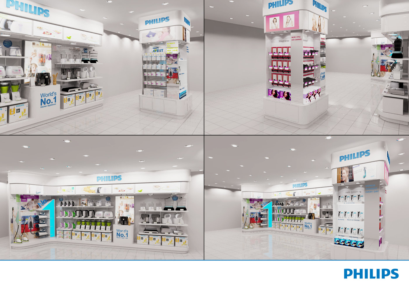 PHILIPS Retail Design by Vicky Riana at Coroflot.com