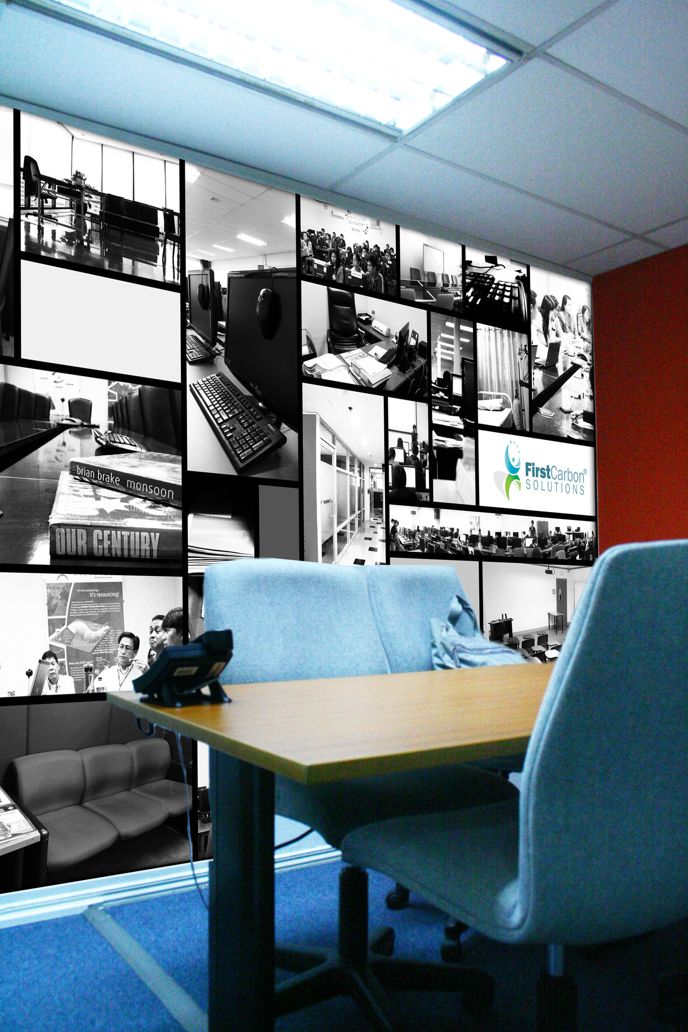 AMDATEX Photowall Design by Deviousice Buencamino at Coroflot.com