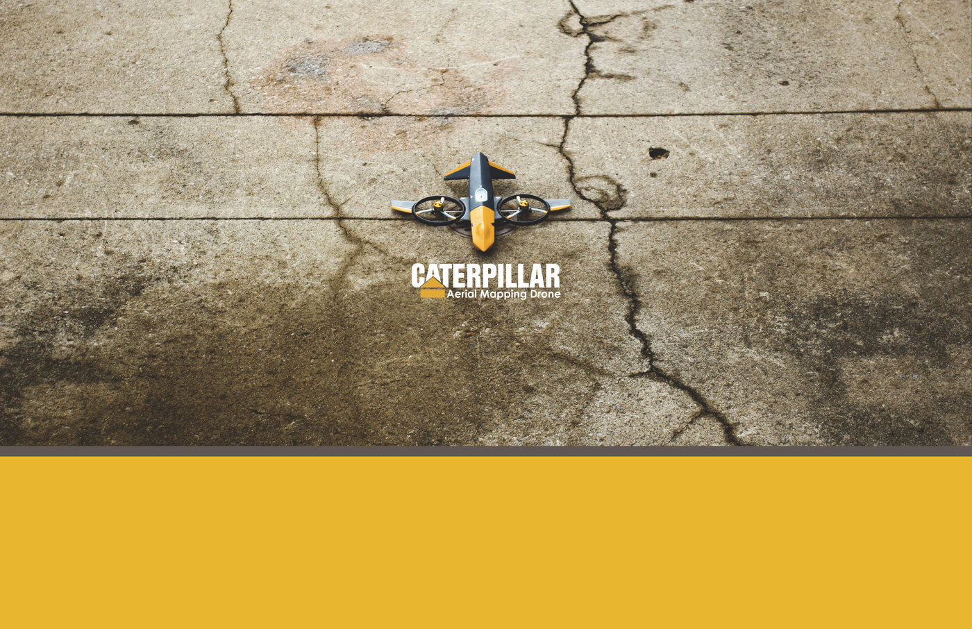 Caterpillar Aerial Mapping System Concept by Yutong Wu at Coroflot.com