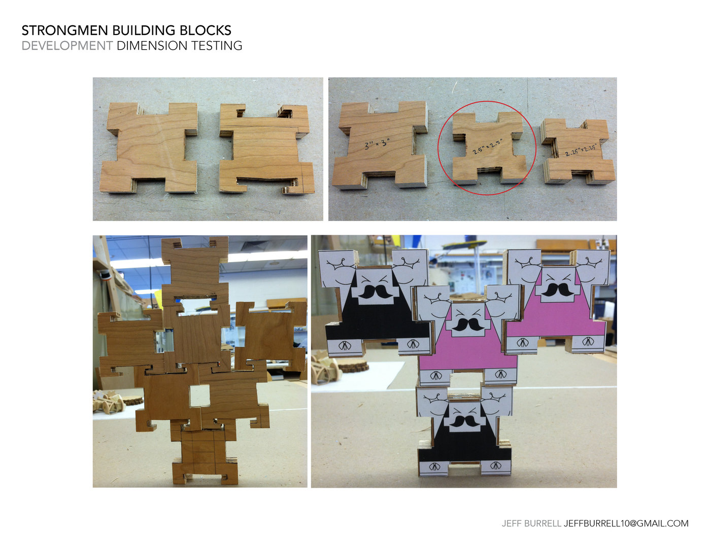 Strongmen Building Blocks by Jeff Burrell at Coroflot.com
