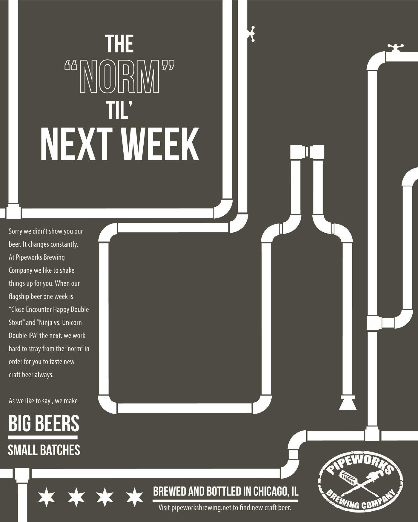 Pipeworks Brewing Campaign by John Giannelli at Coroflot.com