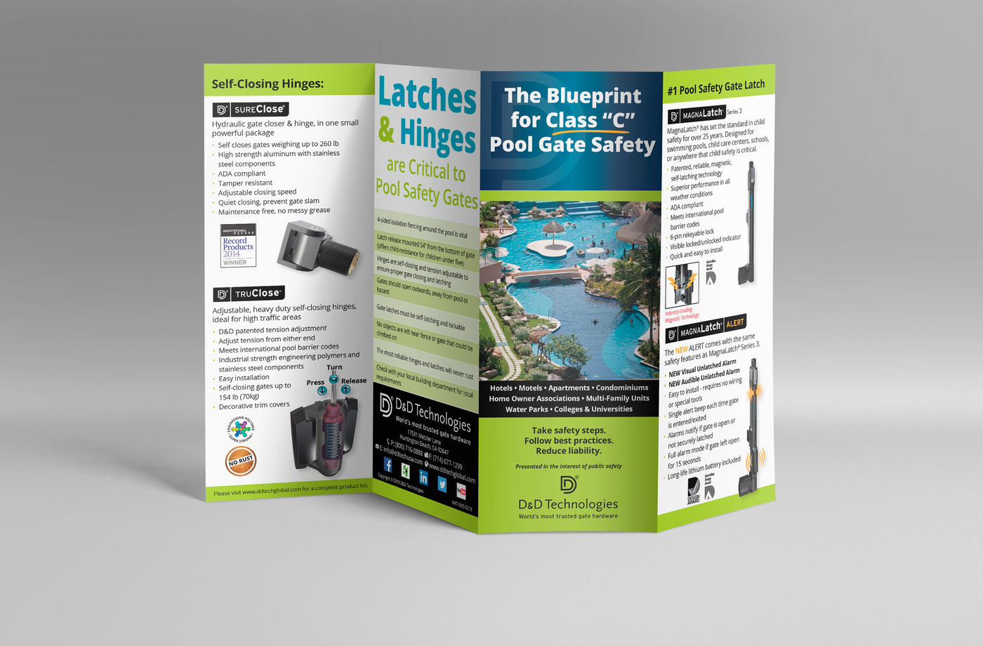 Pool Gate Safety Brochure by Richard Nhan at Coroflot.com