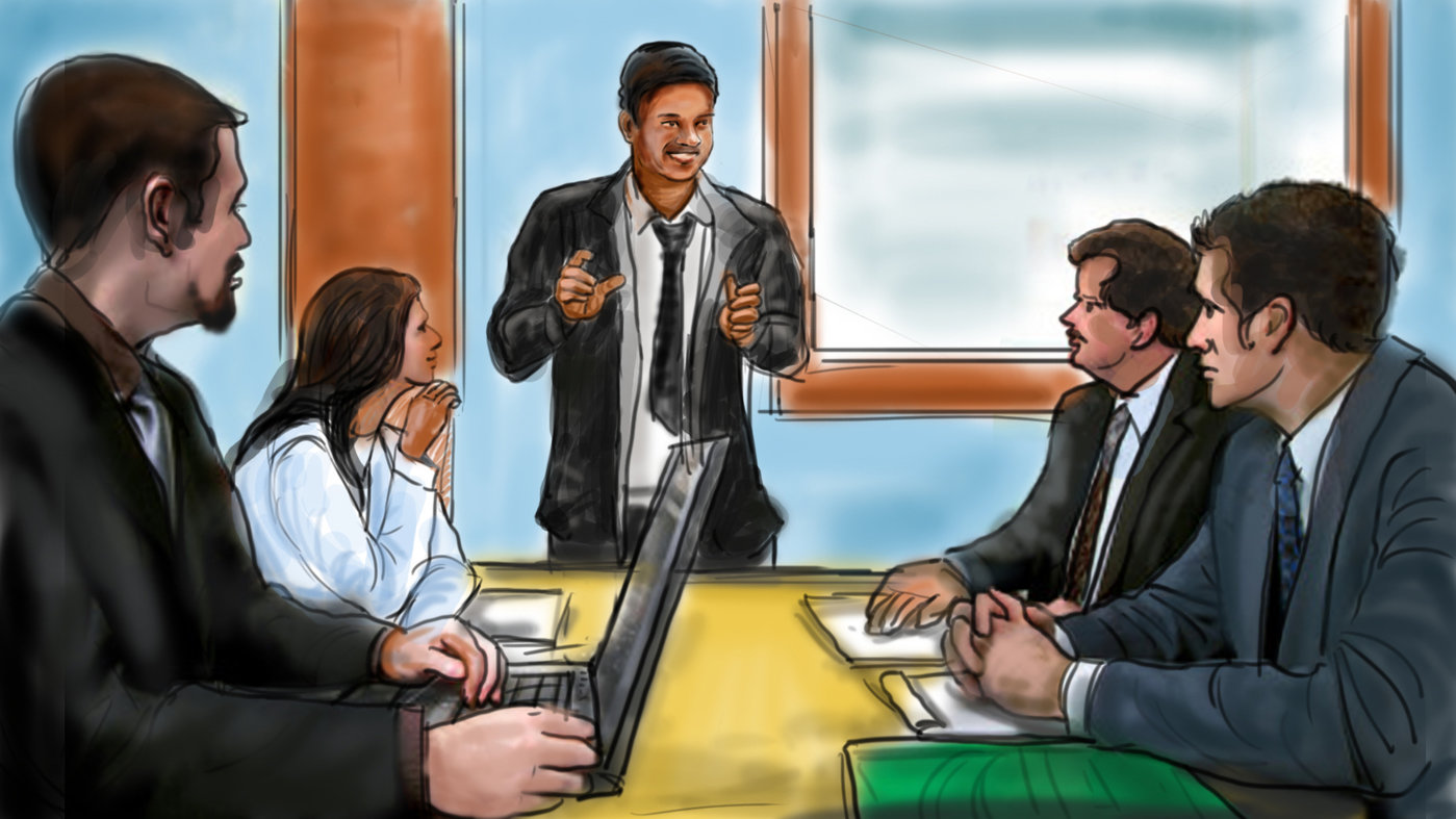 Scenario illustration for a film by Amit Kumar Das at Coroflot.com