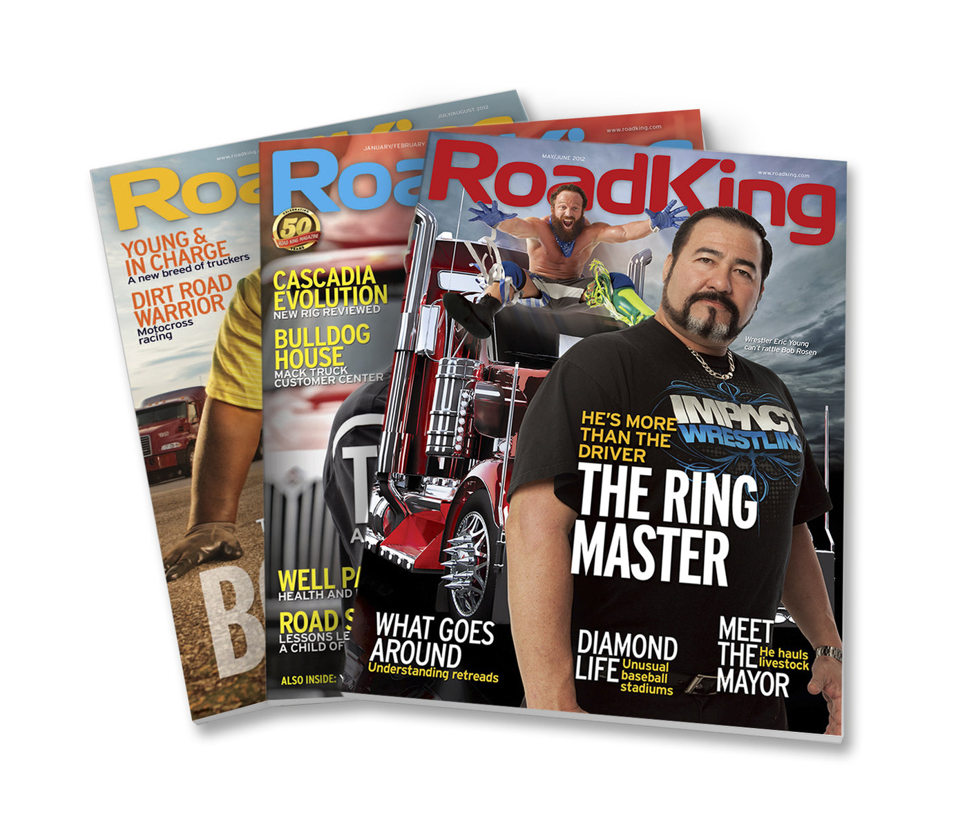 RoadKIng magazine covers by Michael Ray Nott at Coroflot.com