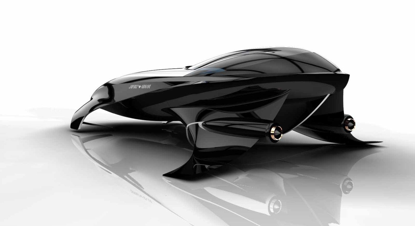Branding Project- Armani Vehicle (2012) by Kouhei Kawakami at Coroflot.com