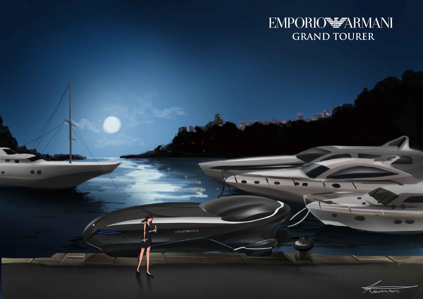 Branding Project- Armani Vehicle (2012) by Kouhei Kawakami at Coroflot.com