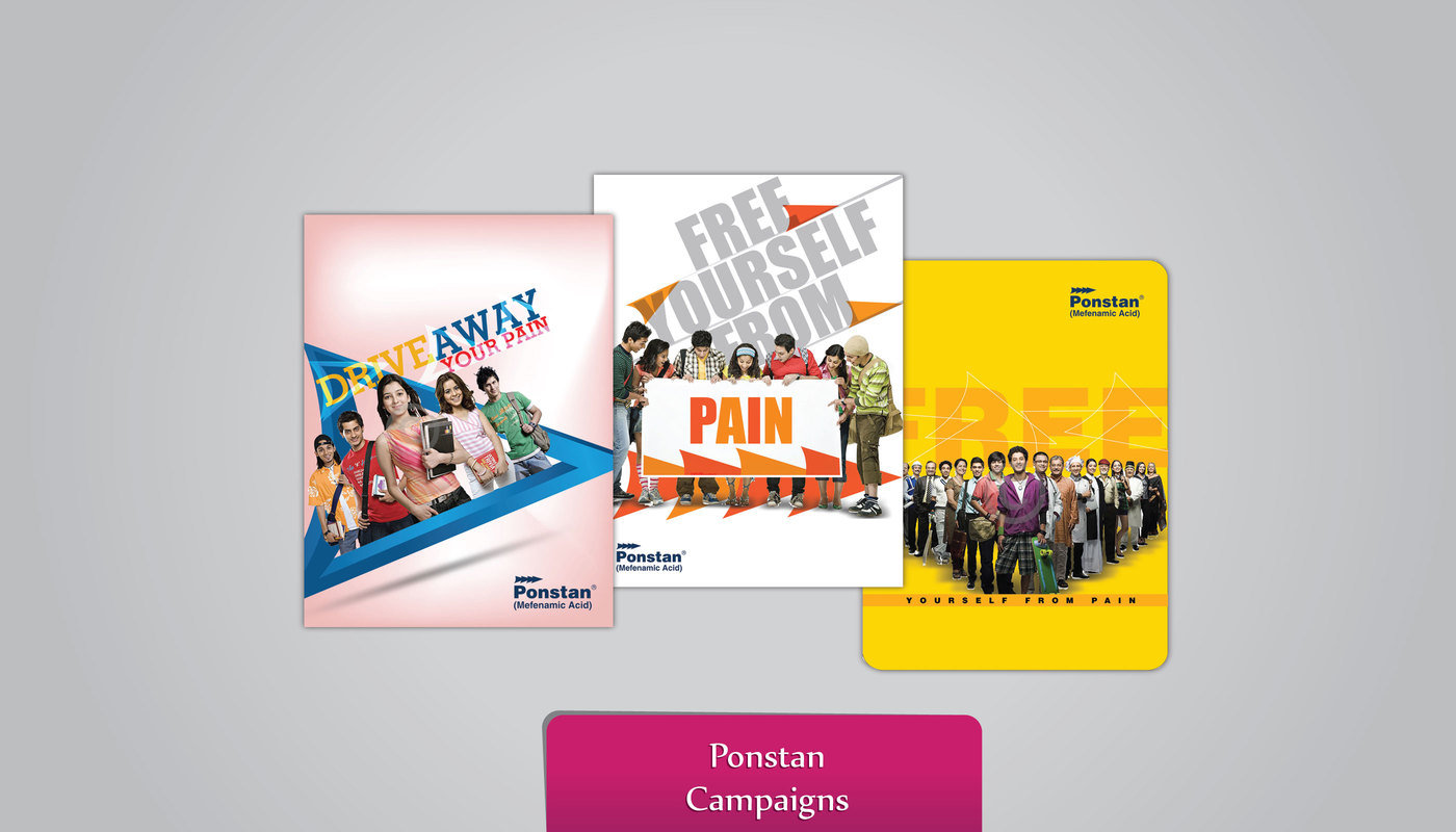 Ponstan Campaign (Pfizer) by Syed Haris at Coroflot.com