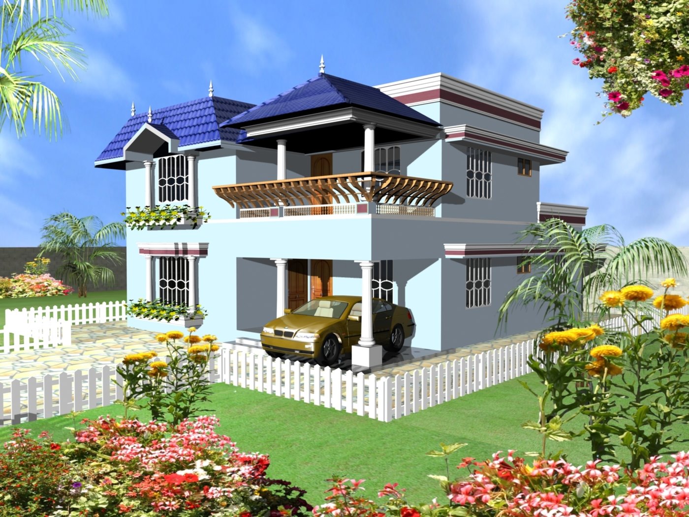 3D Home Designing 3D Elevation, Building Design by Sony J at Coroflot.com