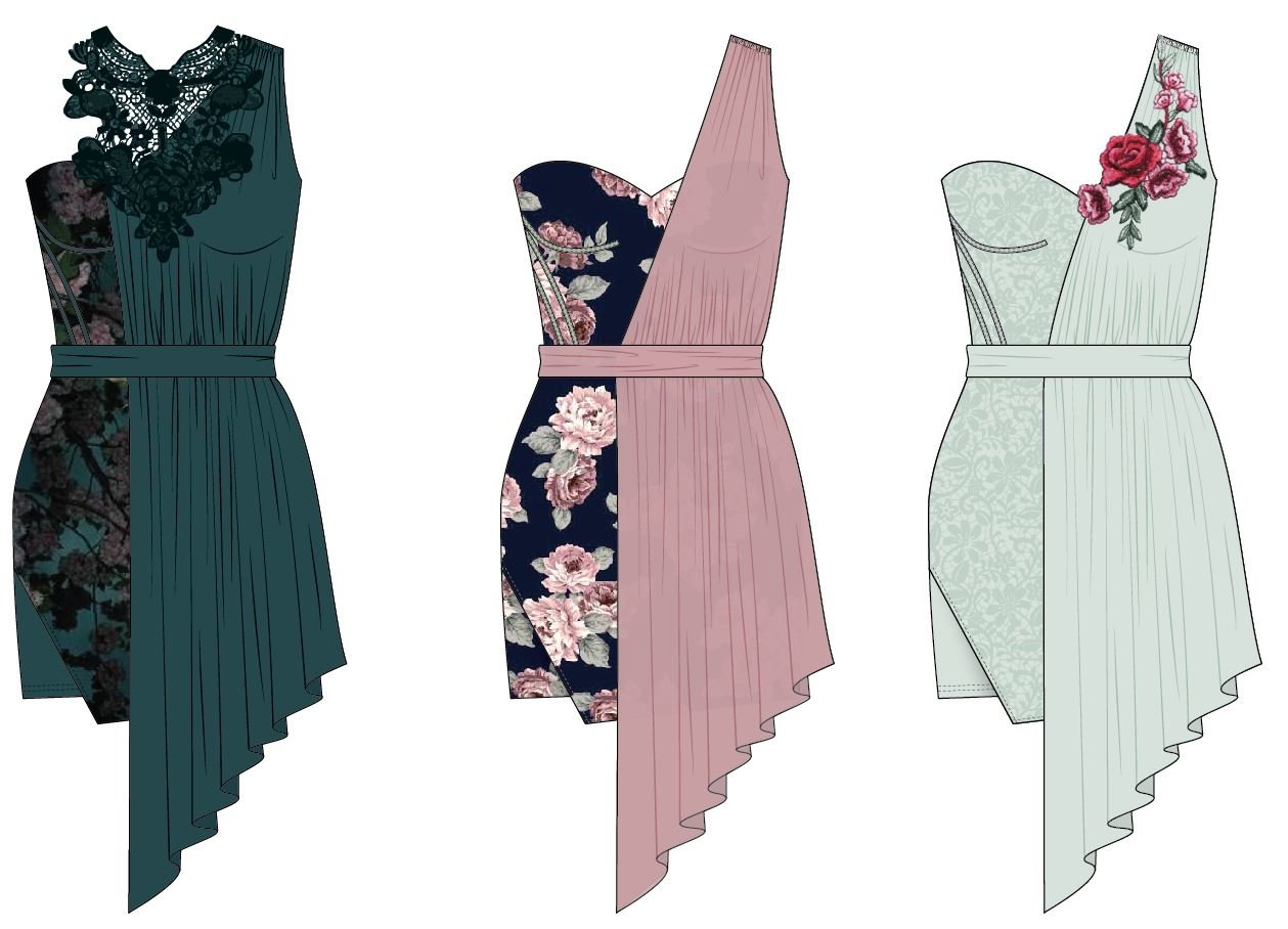 Formal Dress CADS by Alexandria Lopez at Coroflot.com