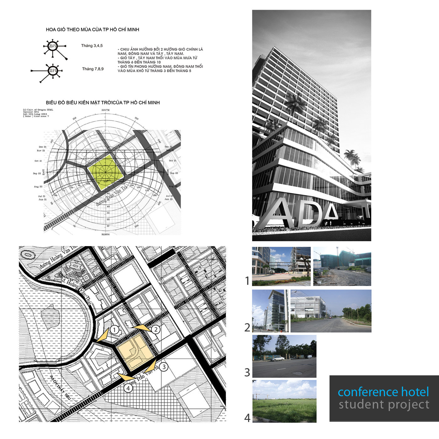 Conference hotel (student project) by Lam Nguyen at Coroflot.com
