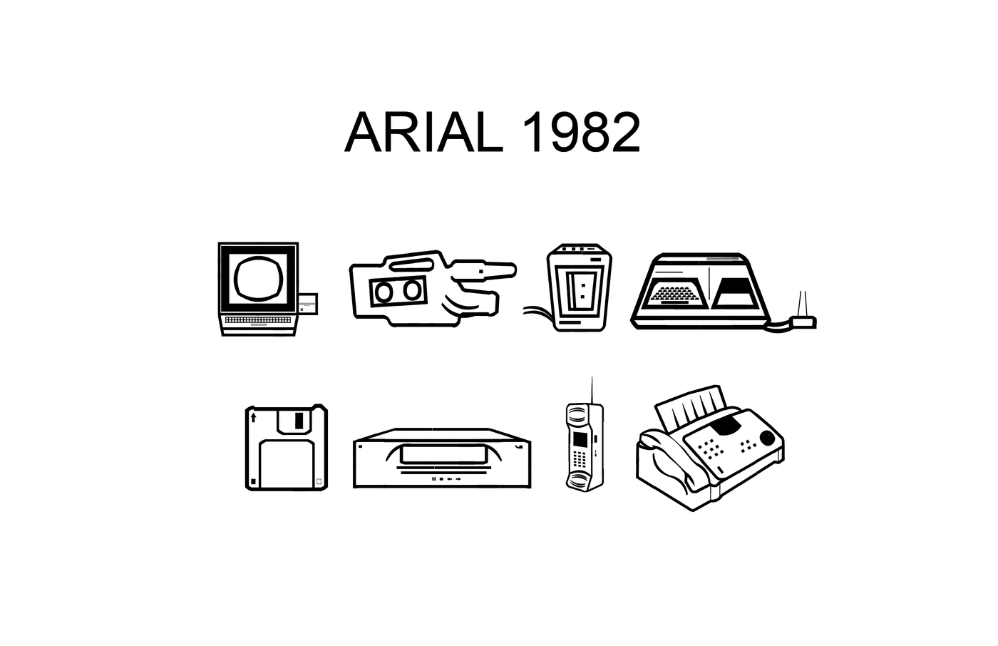 Arial Symbols by Tyler Huffman at Coroflot.com