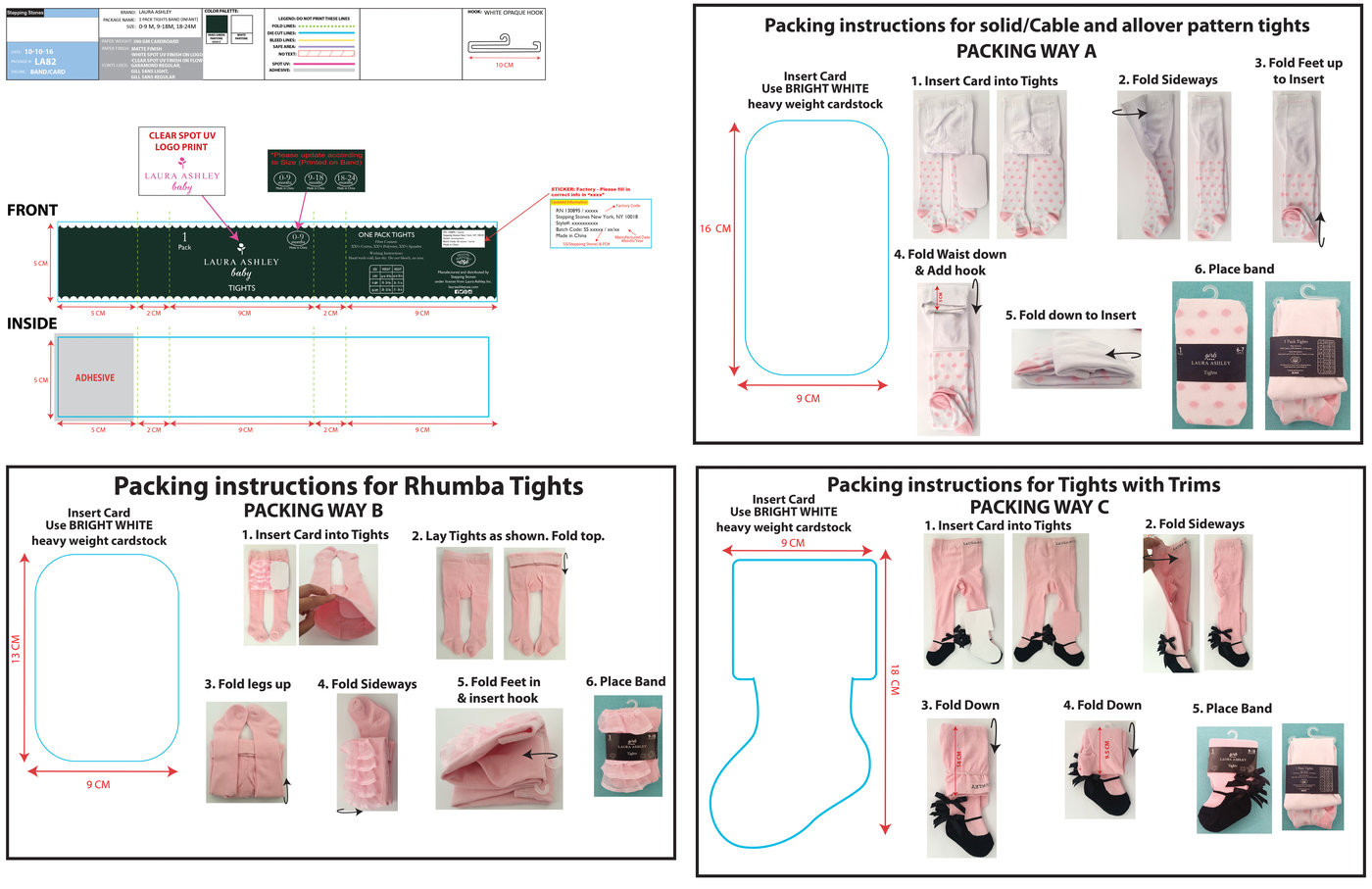 Packaging Design/Sell Sheets by Jou Ling Yee at Coroflot.com