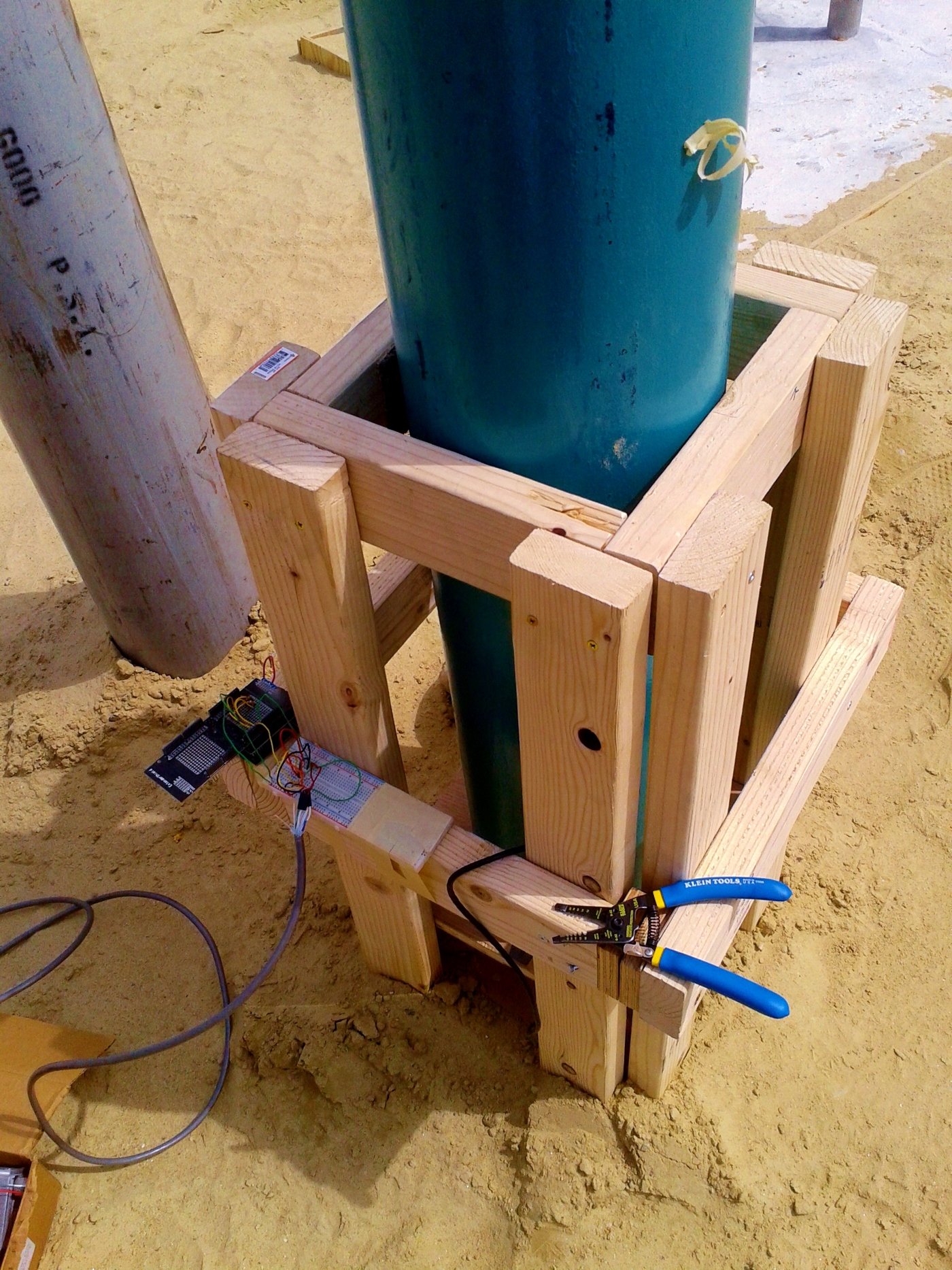 Load Cell Stand for a K-size Nitrous Oxide Tank by Ethan Higgins at ...