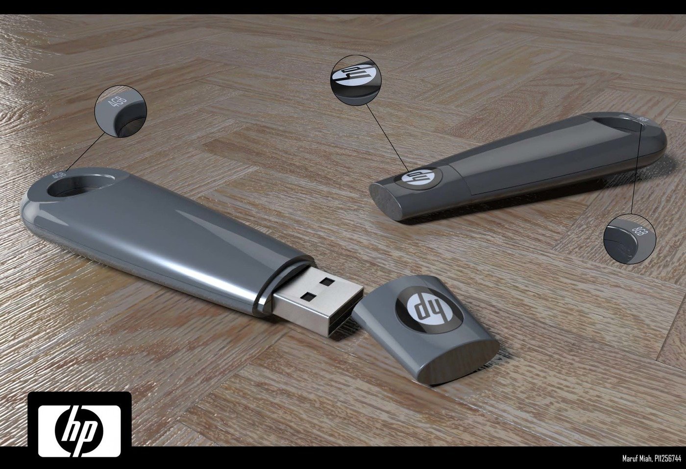 USB CAD Modelling, Render & Animation by Maruf Miah at Coroflot.com