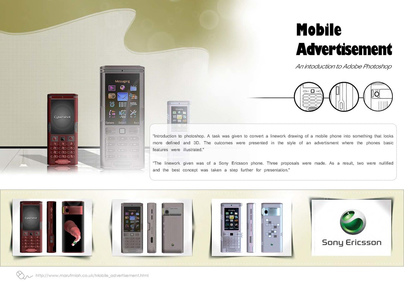 Mobile Advertisment by Maruf Miah at Coroflot.com