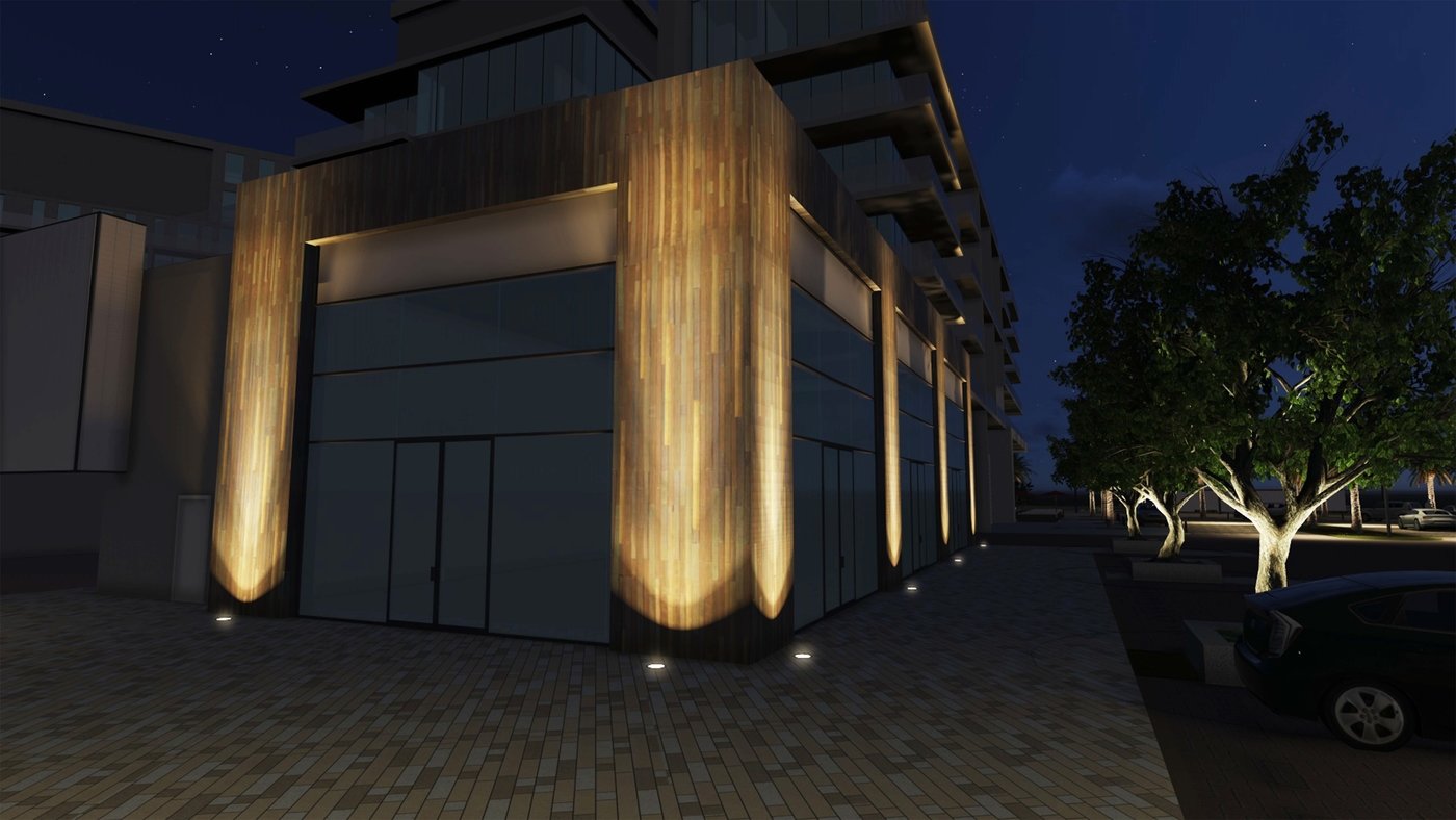 Promenade Public Space Lighting by Matthew Sorianosos at Coroflot.com