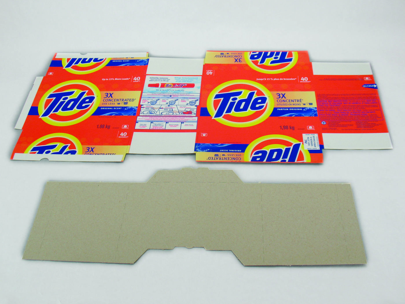 Tide 3X Box Sales Sample by David Brown at Coroflot.com