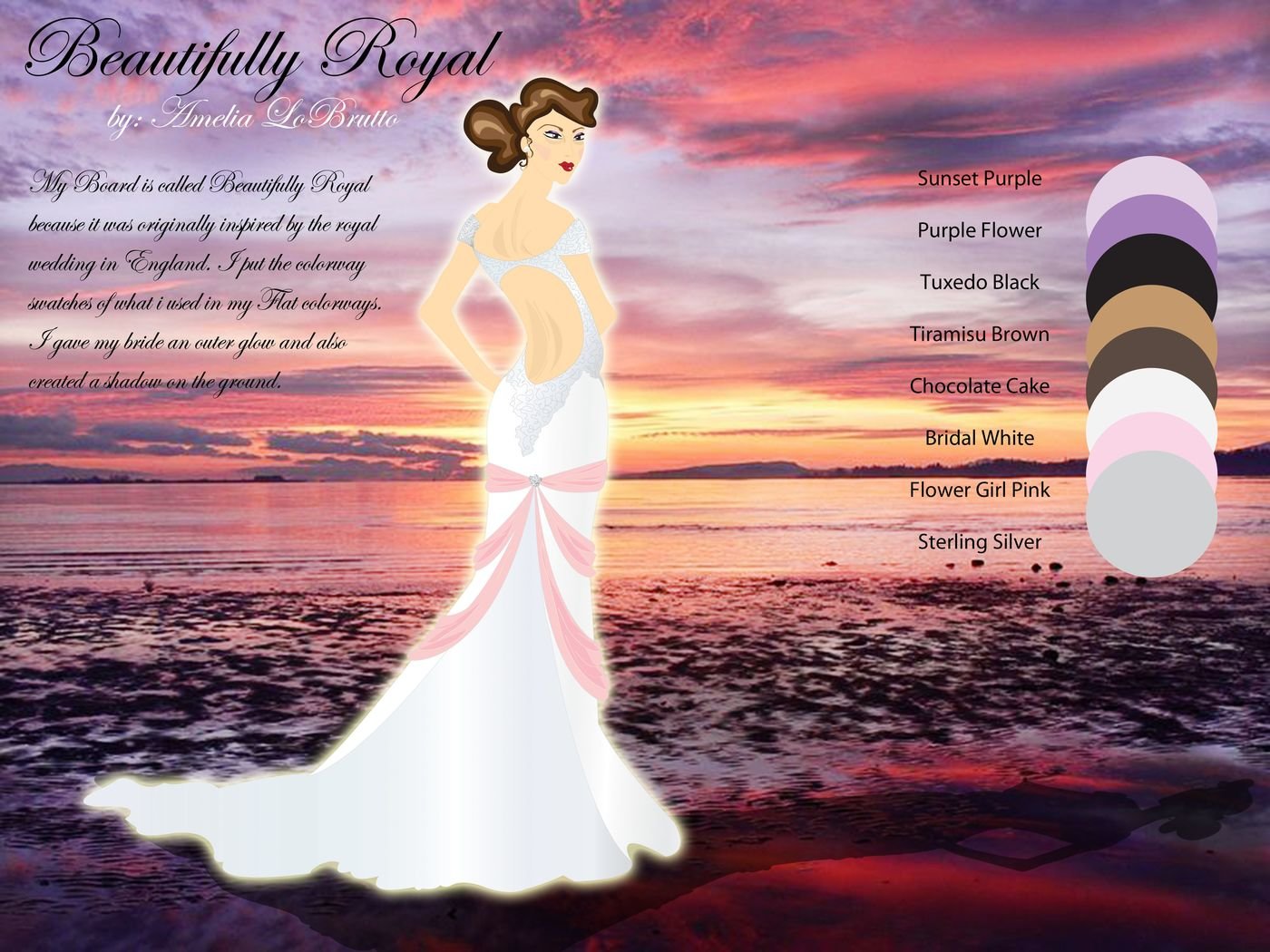 Beautifully Royal- Graphic Design by Amelia LoBrutto at Coroflot.com