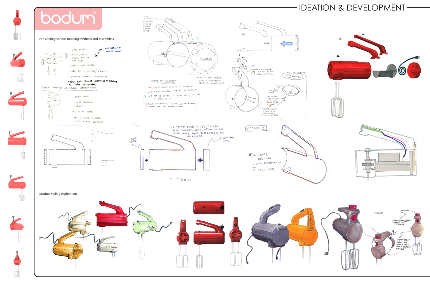 Bodum hand Mixer Redesign by Christopher Snell at Coroflot.com