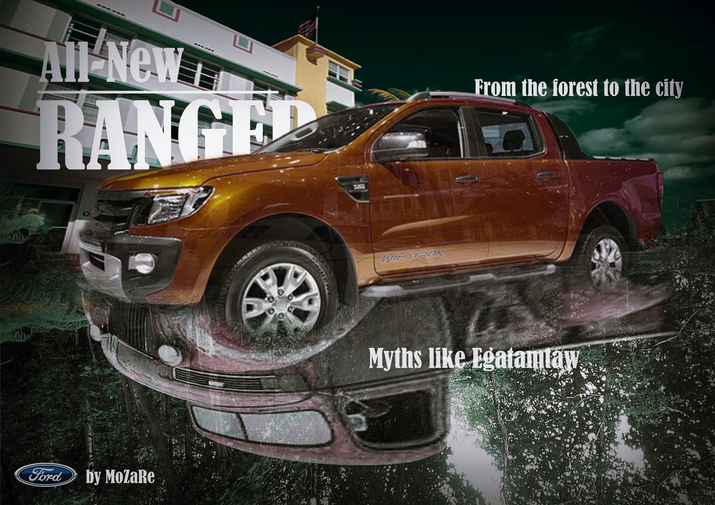 Poster ford ranger by MoZaRe . at Coroflot.com