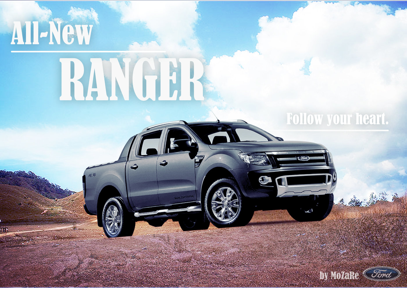 Poster ford ranger by MoZaRe . at Coroflot.com