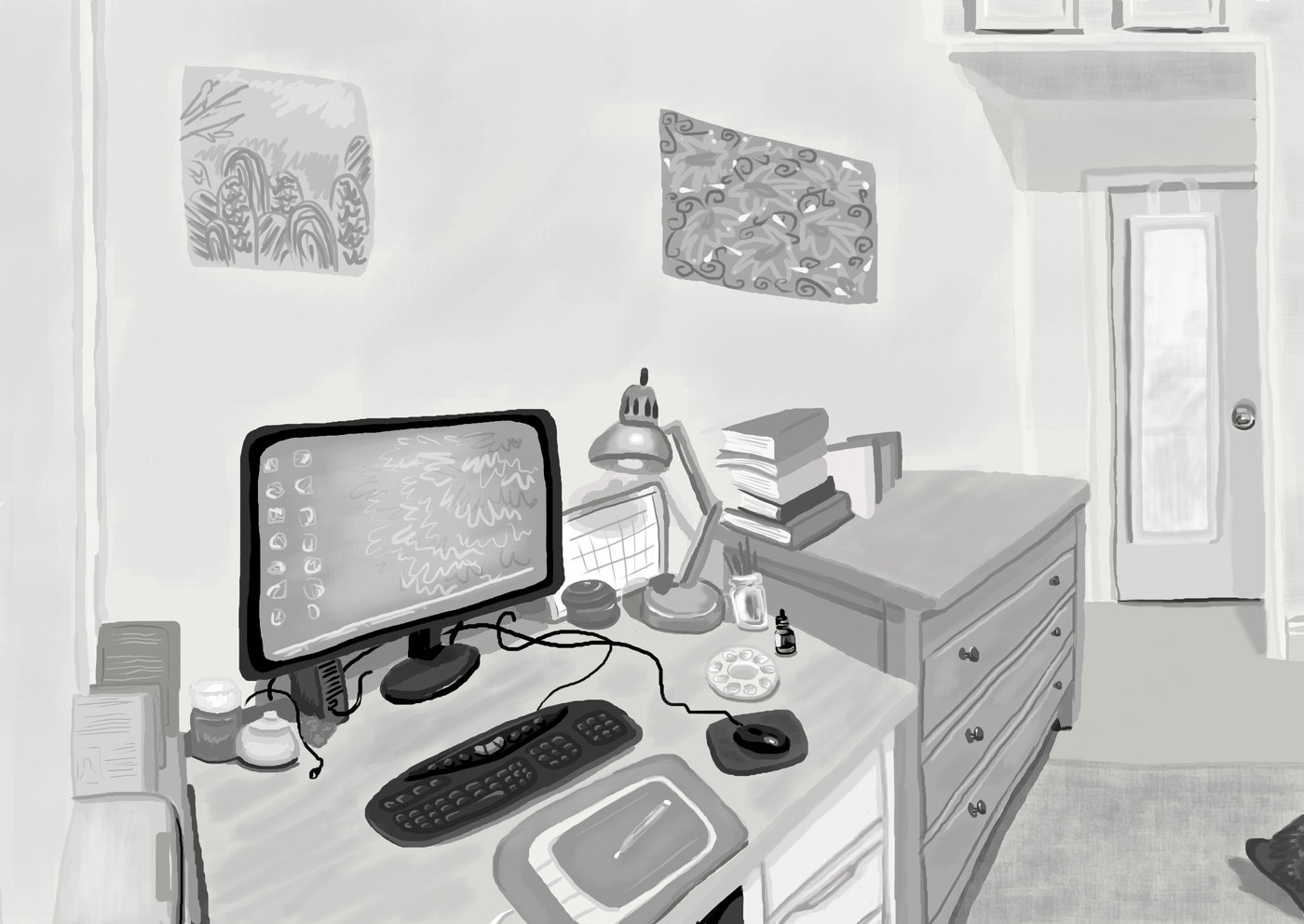Illustration & Design by Julia Glassman at Coroflot.com
