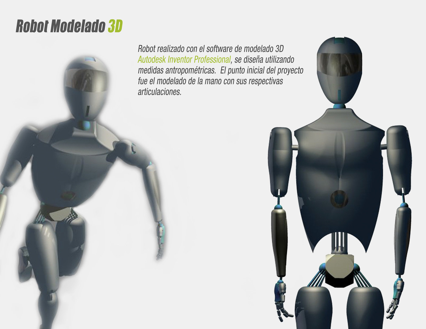 Robot Modelado CAD by Juan Fandiño Cruces at Coroflot.com