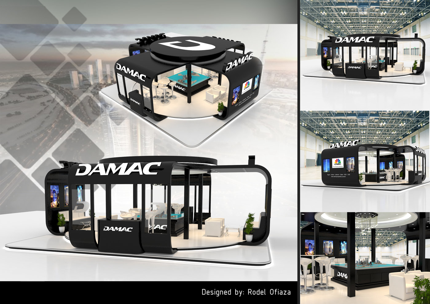Damac Booth Deisng by Rodel Ofiaza at Coroflot.com