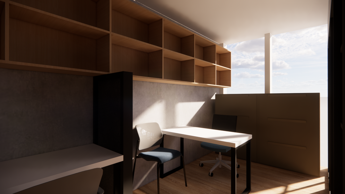 Industrial Design Office Extension and Renovation by Dots Tan at ...
