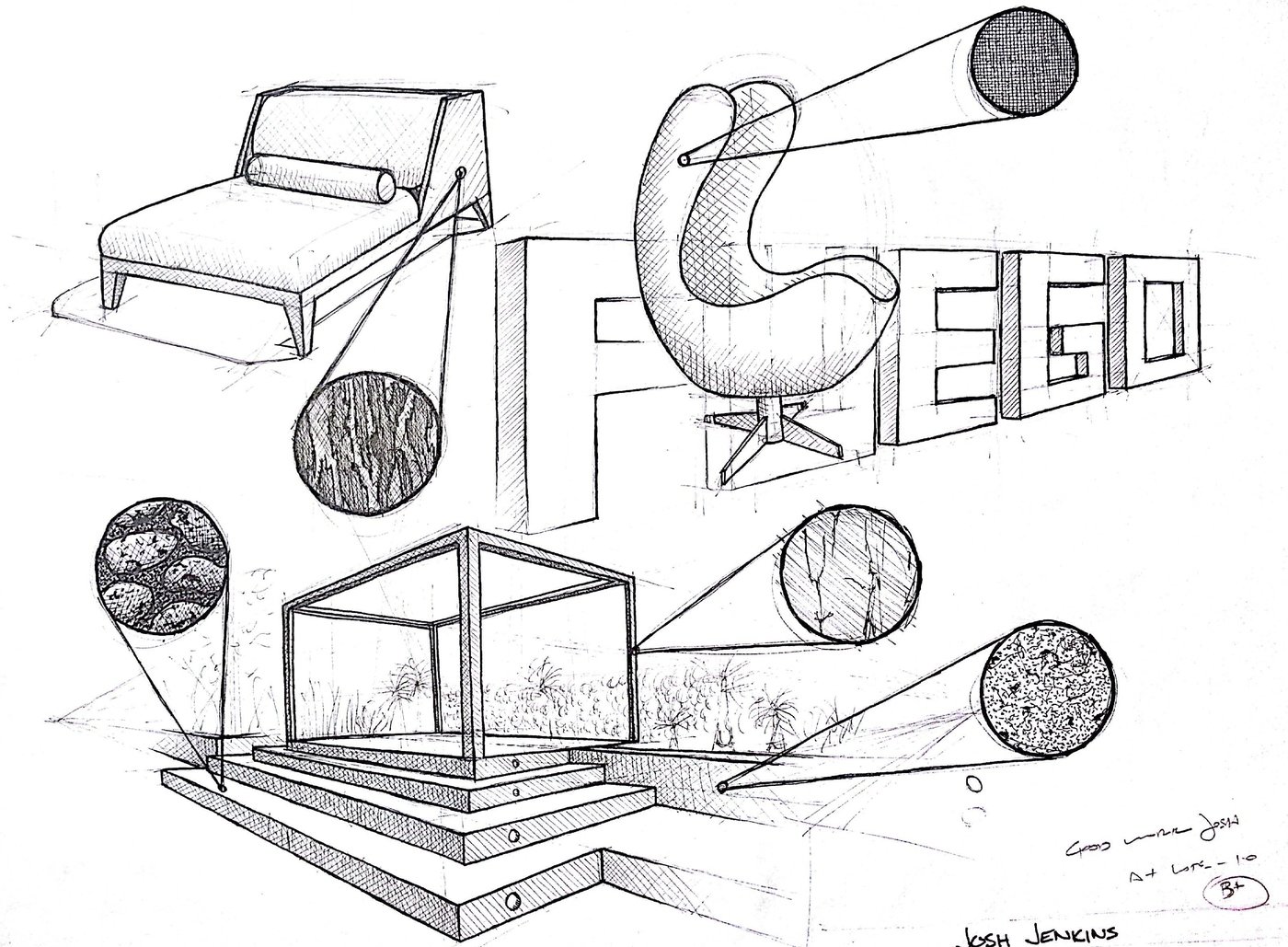 Ideation Sketches by Joshua Jenkins at Coroflot.com