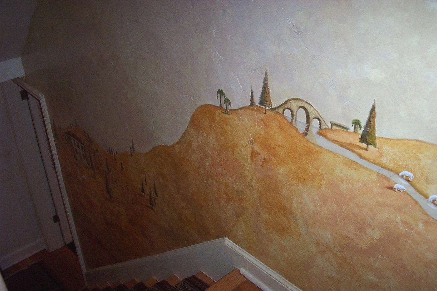 Staircase Mural by Jeremy Jarvis - Jarvis Art Studio Inc. at Coroflot.com