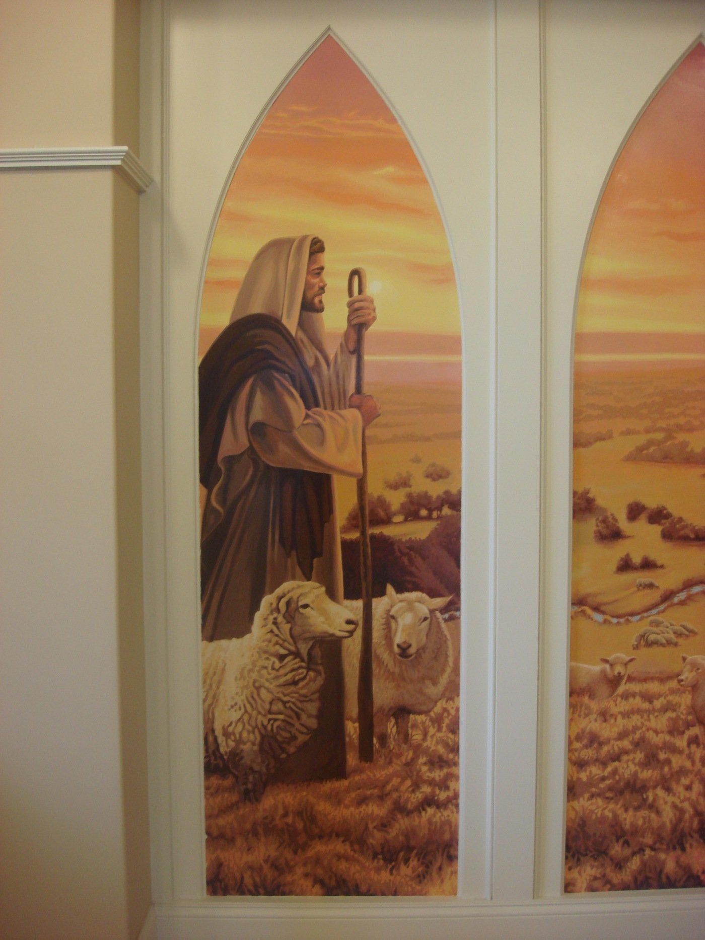 St. James Lutheran Church Mural by Jeremy Jarvis - Jarvis Art Studio ...
