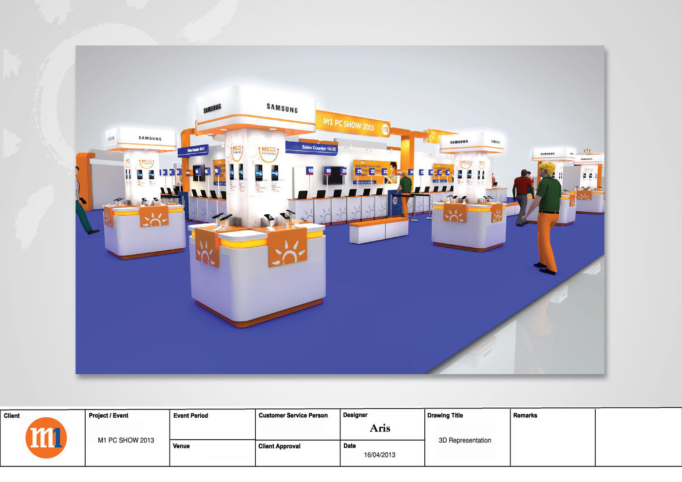 Exhibition Design by Aris Achelles Maniquis at Coroflot.com