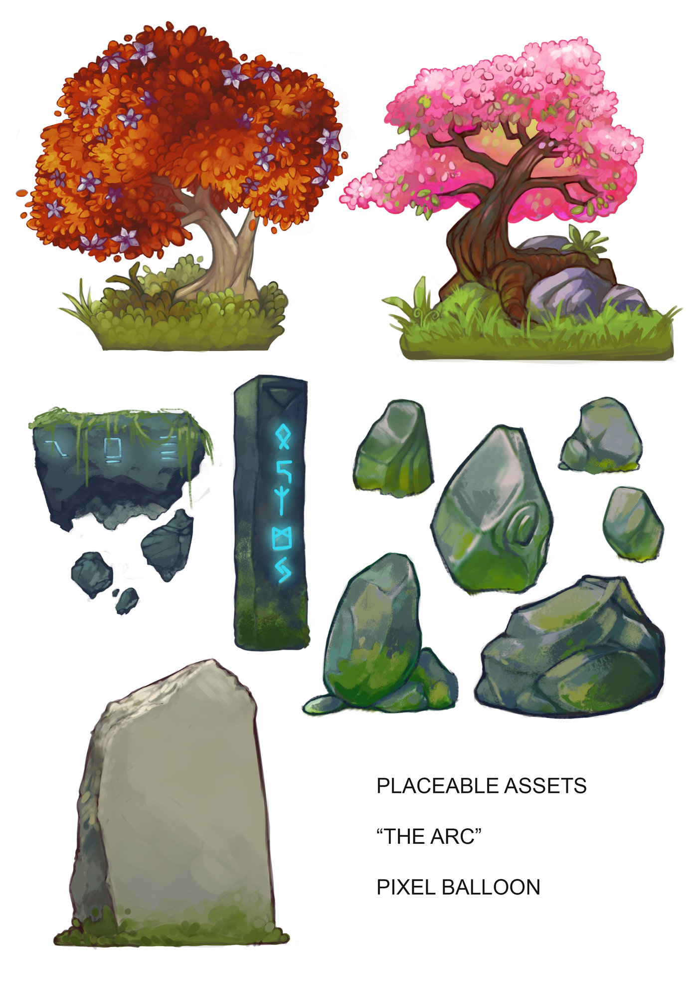 2D Game Assets by Jen Pattison at Coroflot.com