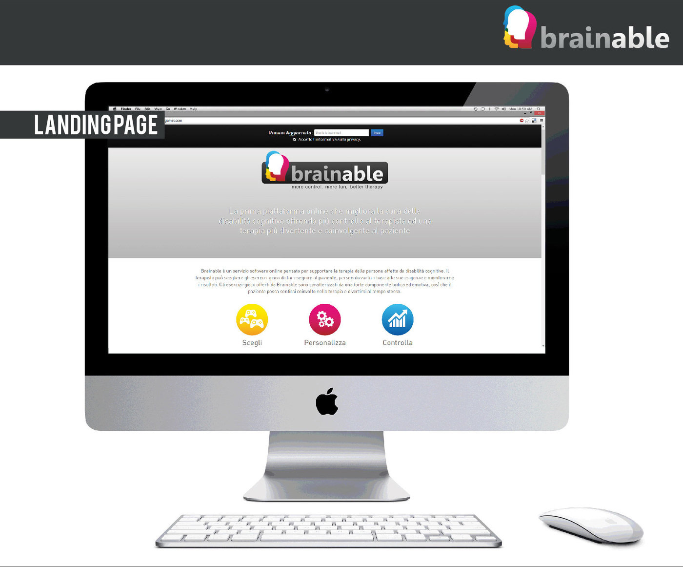 Brainable Visual Identity by Stefano Marchetto at Coroflot.com