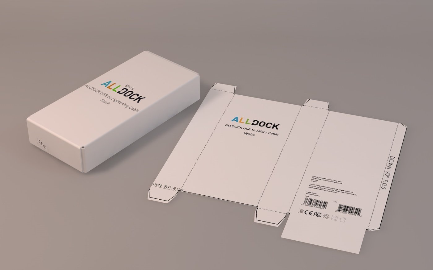 All dock Packaging design by Ahmed Burai at Coroflot.com