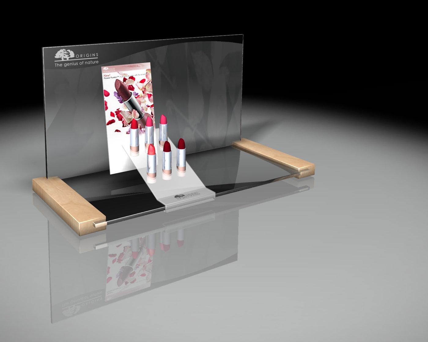 Estee Lauder Origins Counter Unit by Devin Gustafson at Coroflot.com