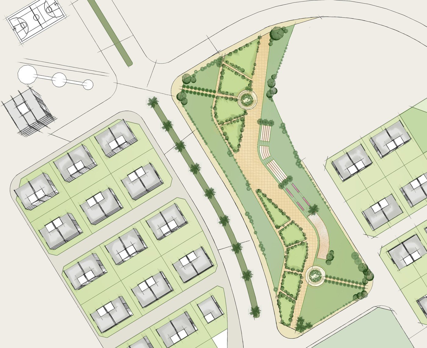 Antalya-Kepez Neighbourhood Park by Mustafa Raşit at Coroflot.com