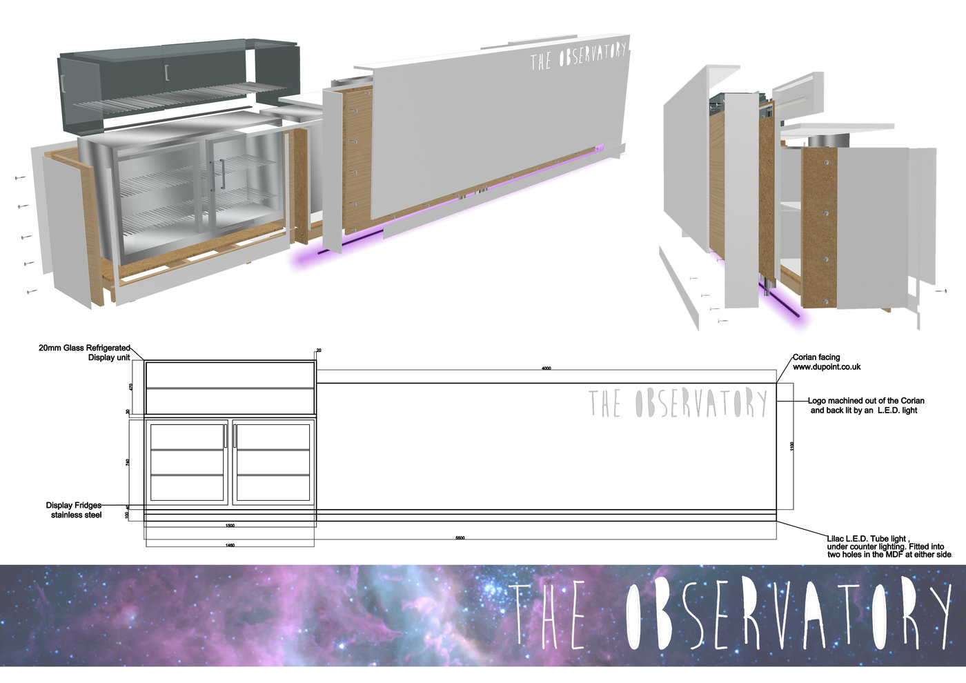Detailed Element Bar Counter By Chloe Chittenden At Coroflot Detailed Element Bar Counter By Chloe Chittenden At Coroflot