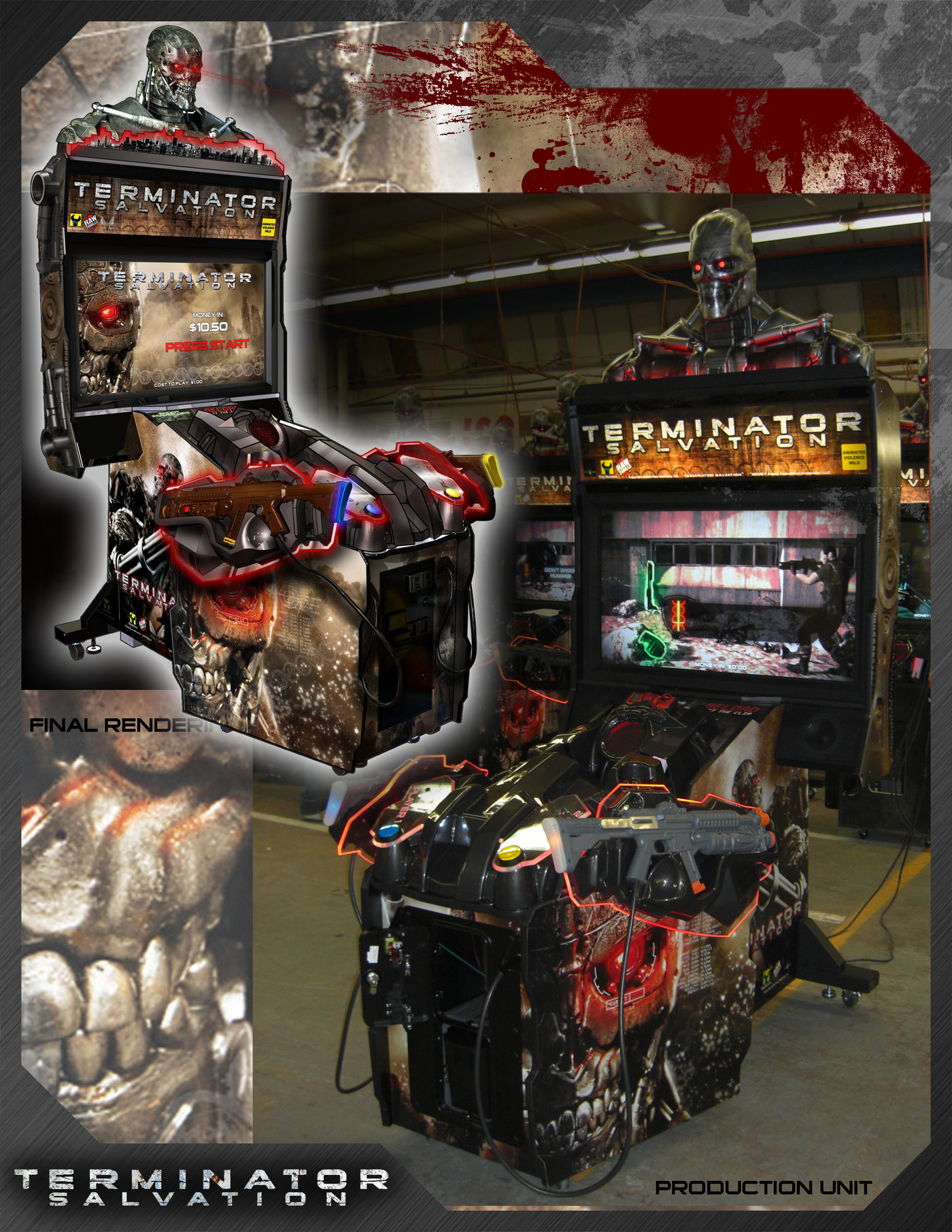Terminator Arcade Game by Jonathan Judson at Coroflot.com