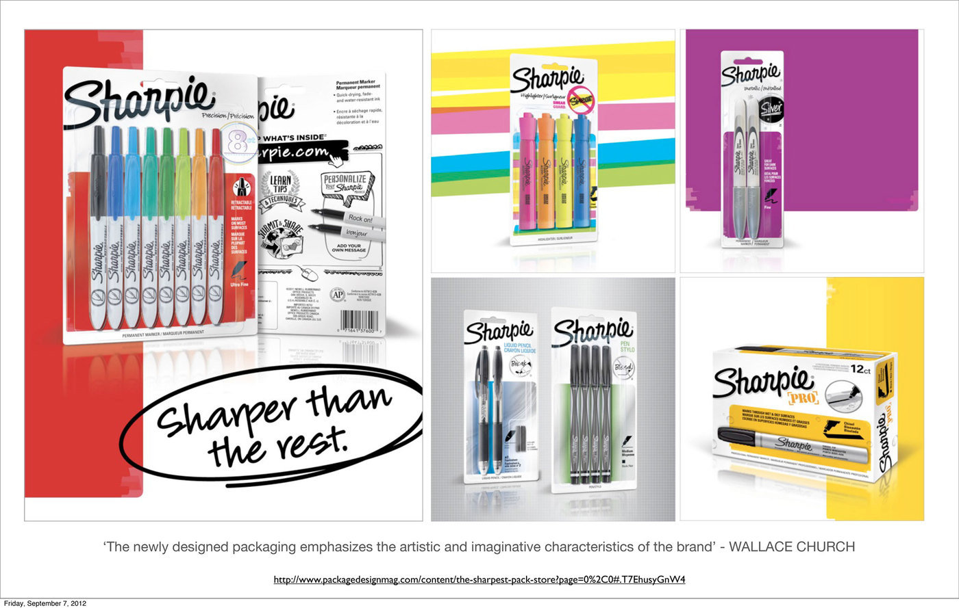 Sharpie Packaging Sketches by Jillian Davis at Coroflot.com