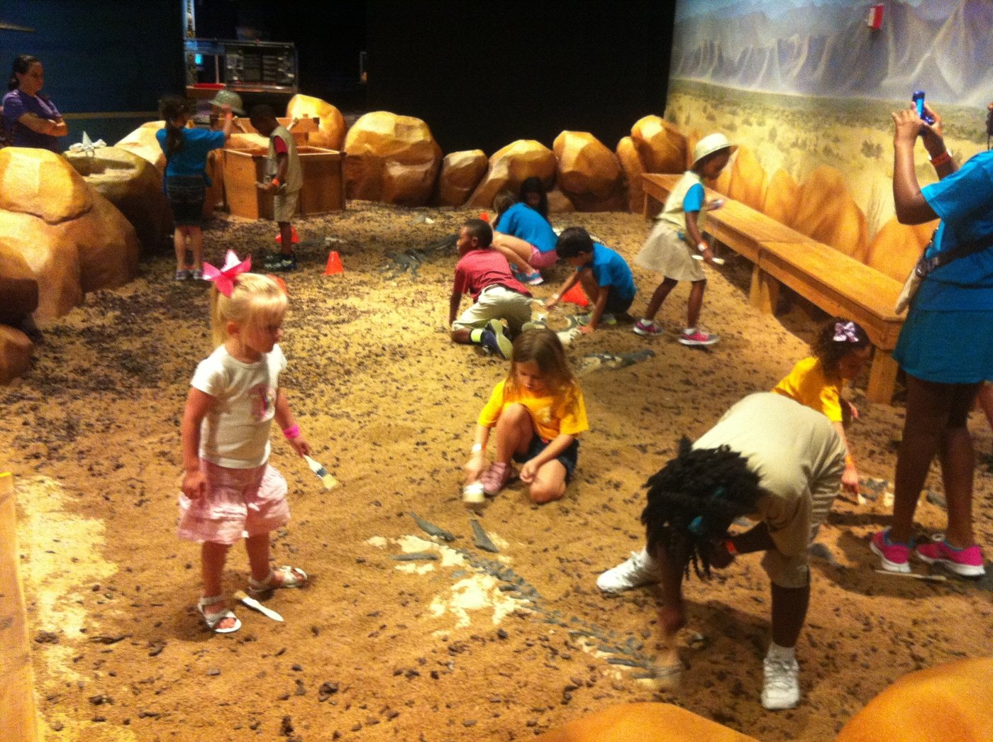 Dino Digs Dig Pit by Andrea Hart at Coroflot.com