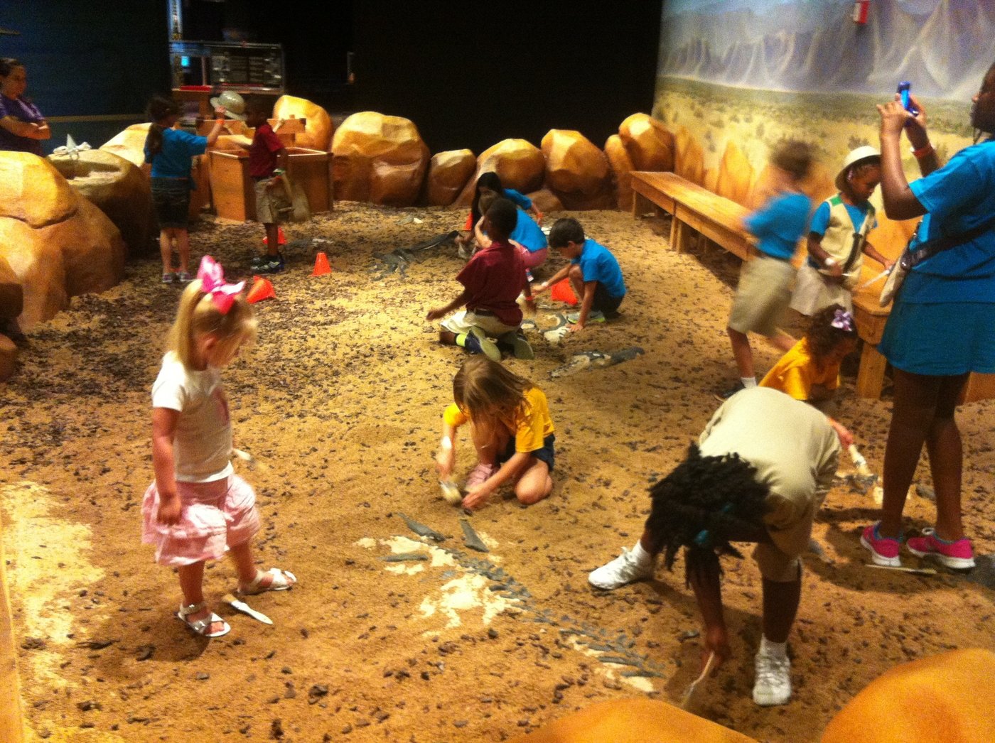 Dino Digs Dig Pit by Andrea Hart at Coroflot.com