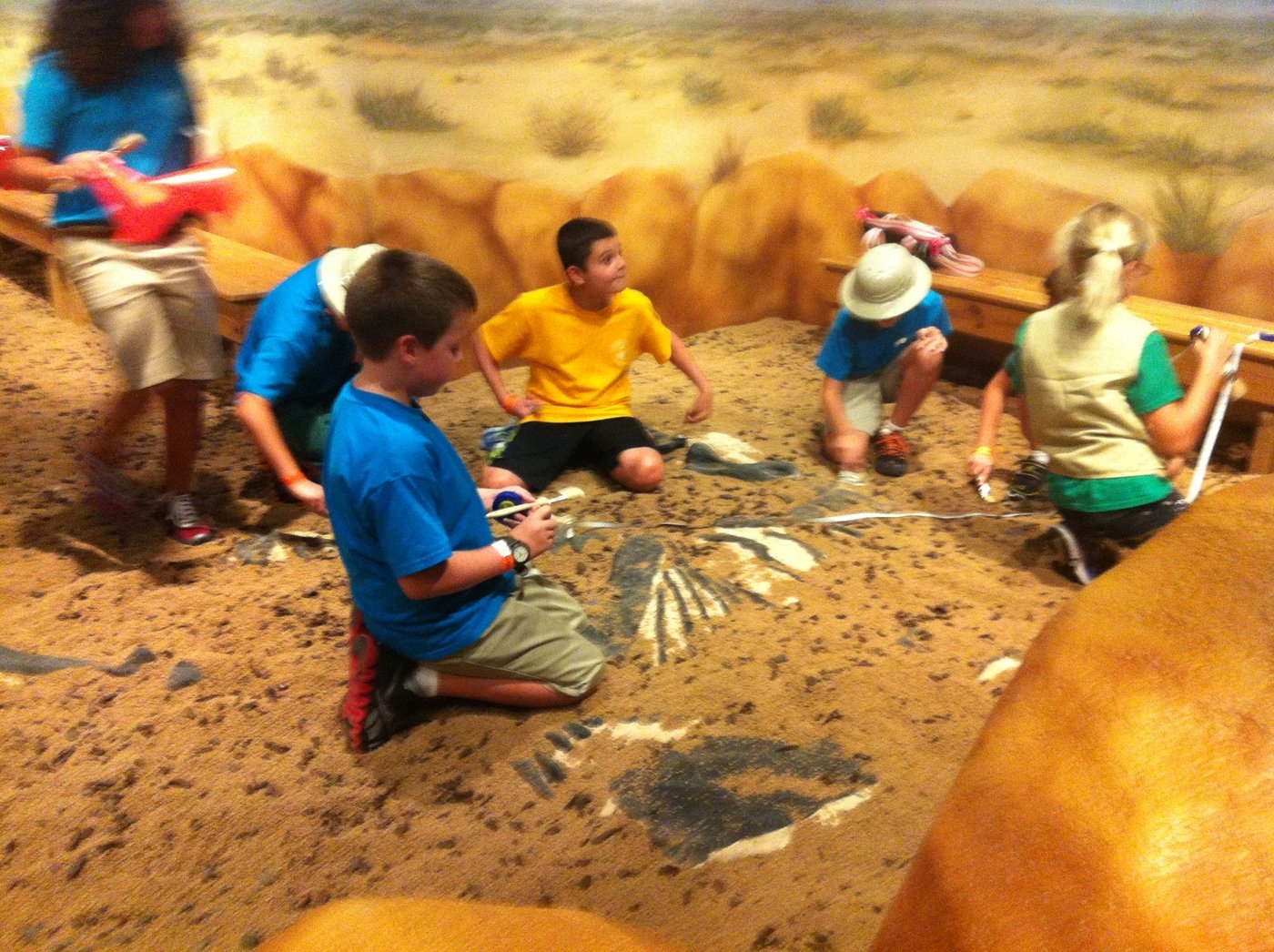 Dino Digs Dig Pit by Andrea Hart at Coroflot.com