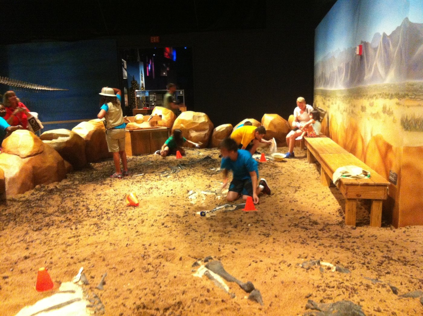 Dino Digs Dig Pit by Andrea Hart at Coroflot.com