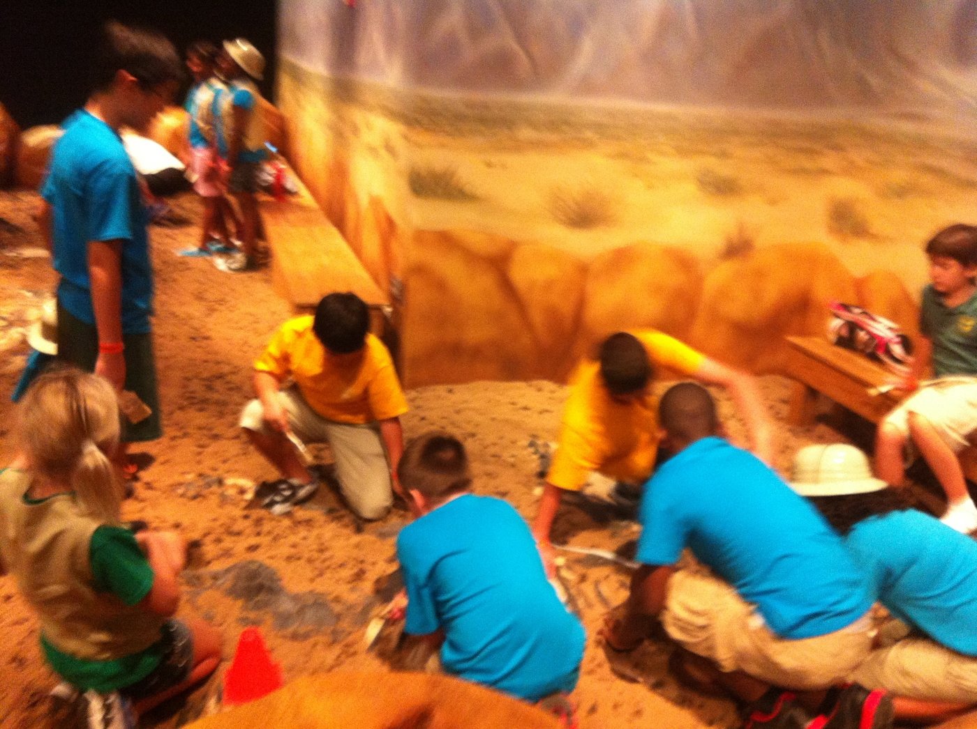 Dino Digs Dig Pit by Andrea Hart at Coroflot.com